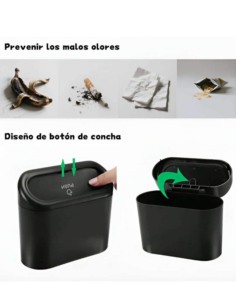 Set botes de basura Xtellar de ABS 2